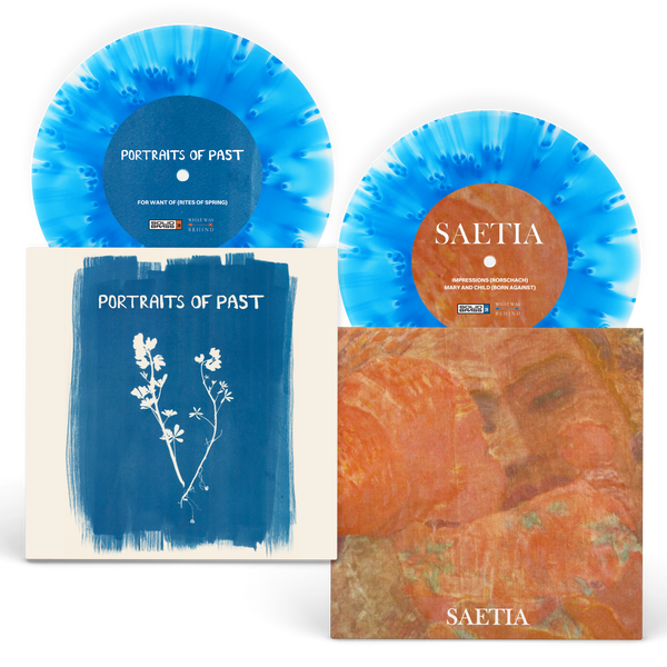 Portraits Of Past / Saetia split 45 (2nd Pressing) – Solid Brass Records